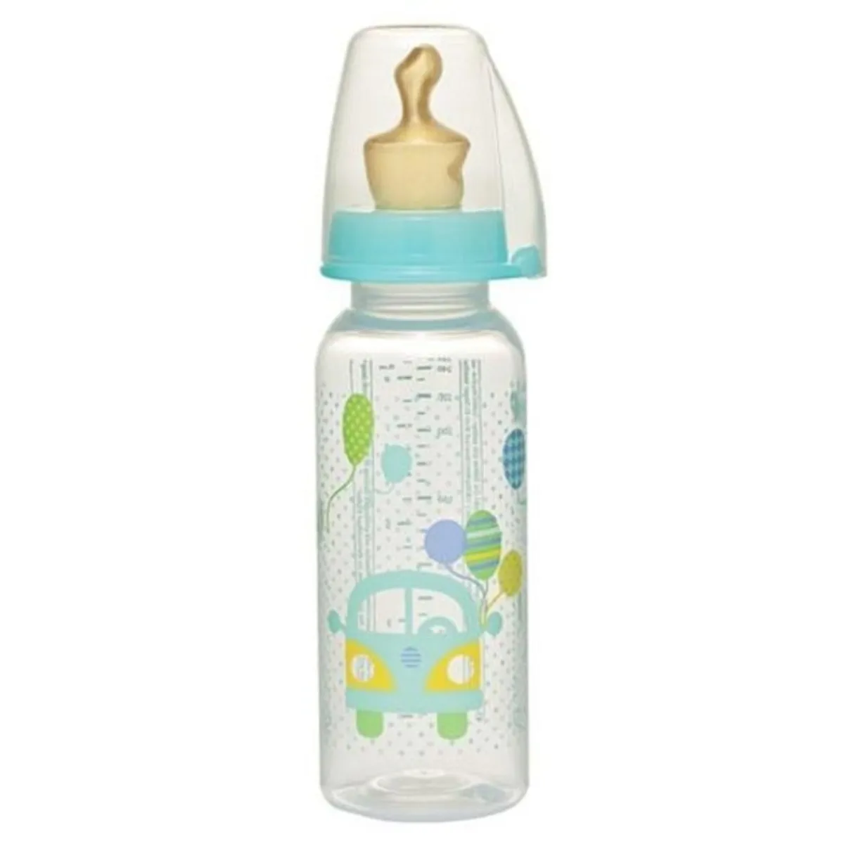 Nip- Tåteflaske Baby Bil 125ml - Guttelus.no